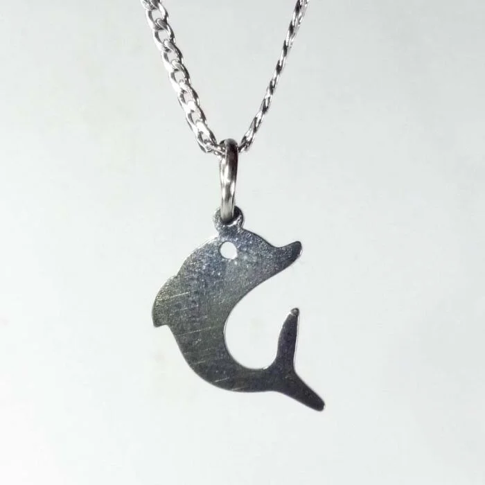 Dolfyn Pendant 2mm Flat Rolled Kids Necklace - Blink Juwele™ Kids