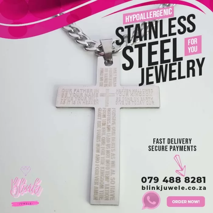 The Lords Prayer Cross Pendant – Blink Juwele™